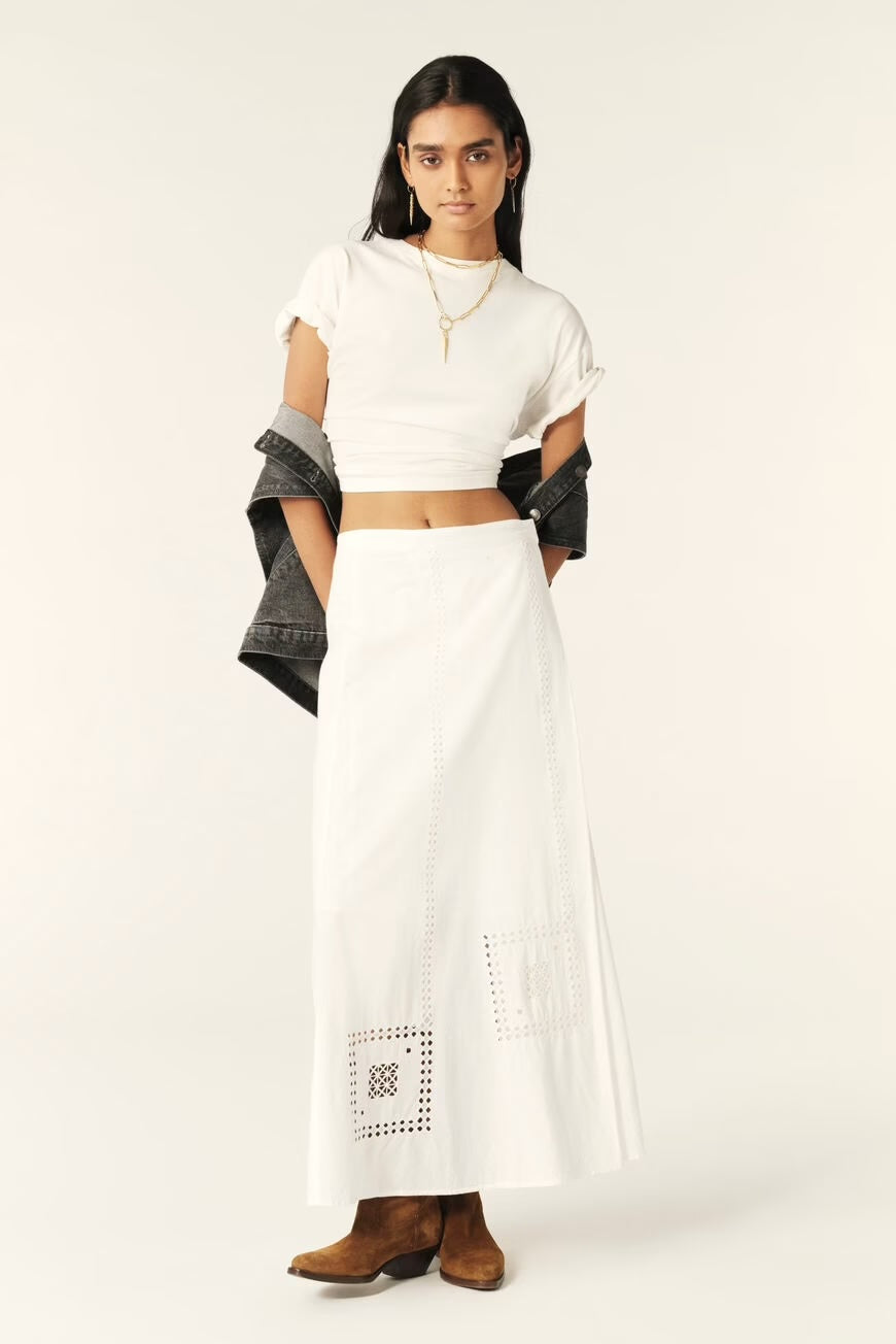 Bash Paris Lermaid Skirt in White – HARPERS EMPORIUM