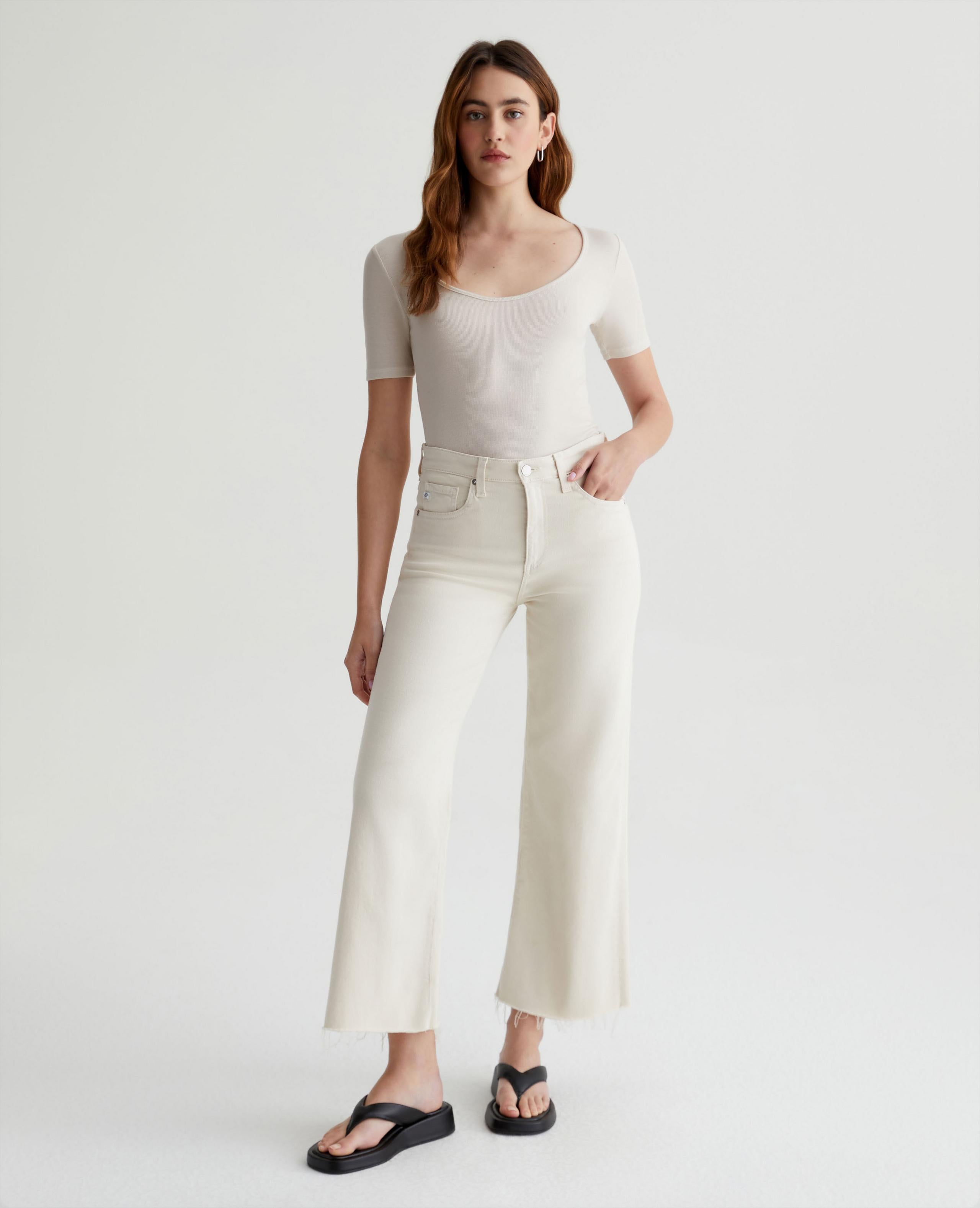 AG Denim Saige Wide Leg in Dried Spring – HARPERS EMPORIUM